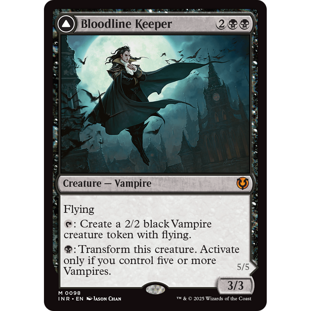 Bloodline Keeper // Lord of Lineage (INR-098) - Innistrad Remastered
